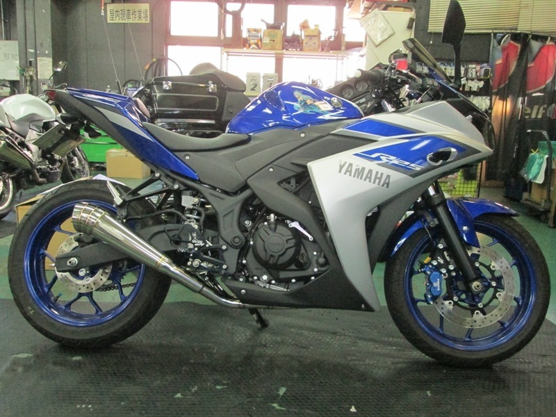 YAMAHA YZF-R25をカスタム！！: ナップス 世田谷店スタッフブログ